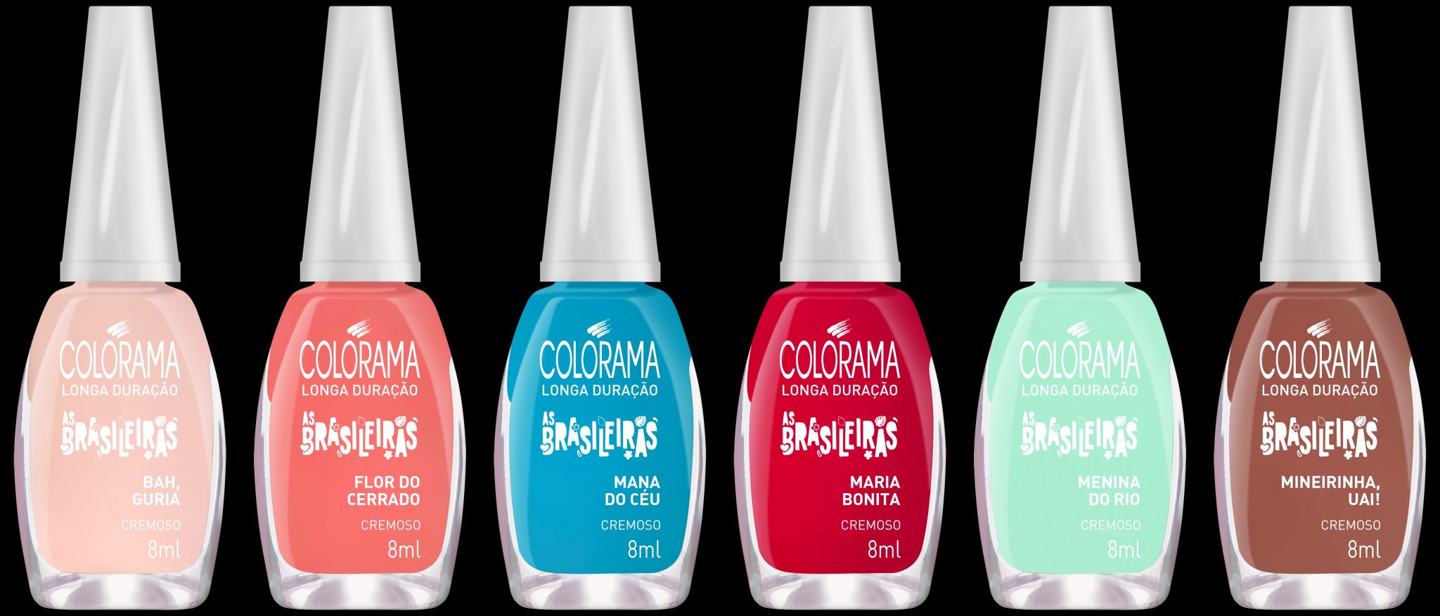 Colorama apresenta coleção As Brasileiras com tema, cores e nomes de ...
